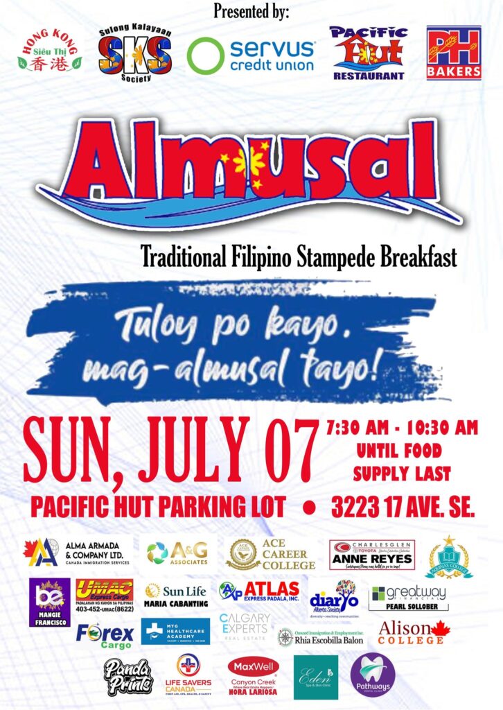 ALMUSAL 2024 – Filipino-Style Stampede FREE Breakfast - Stampede ...