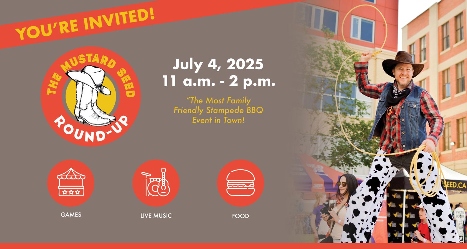 Mustard Seed Stampede Round-Up - Stampede Breakfast 2025