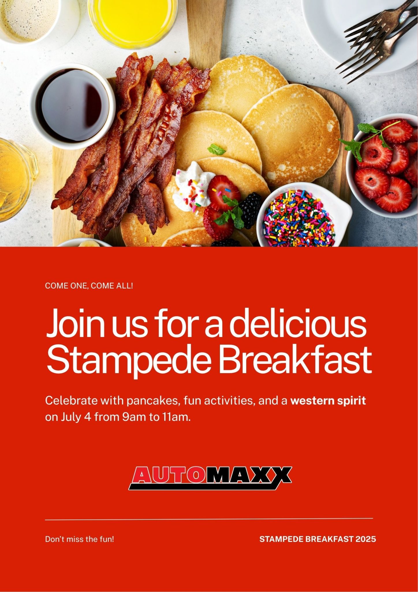 Events - Stampede Breakfast 2025