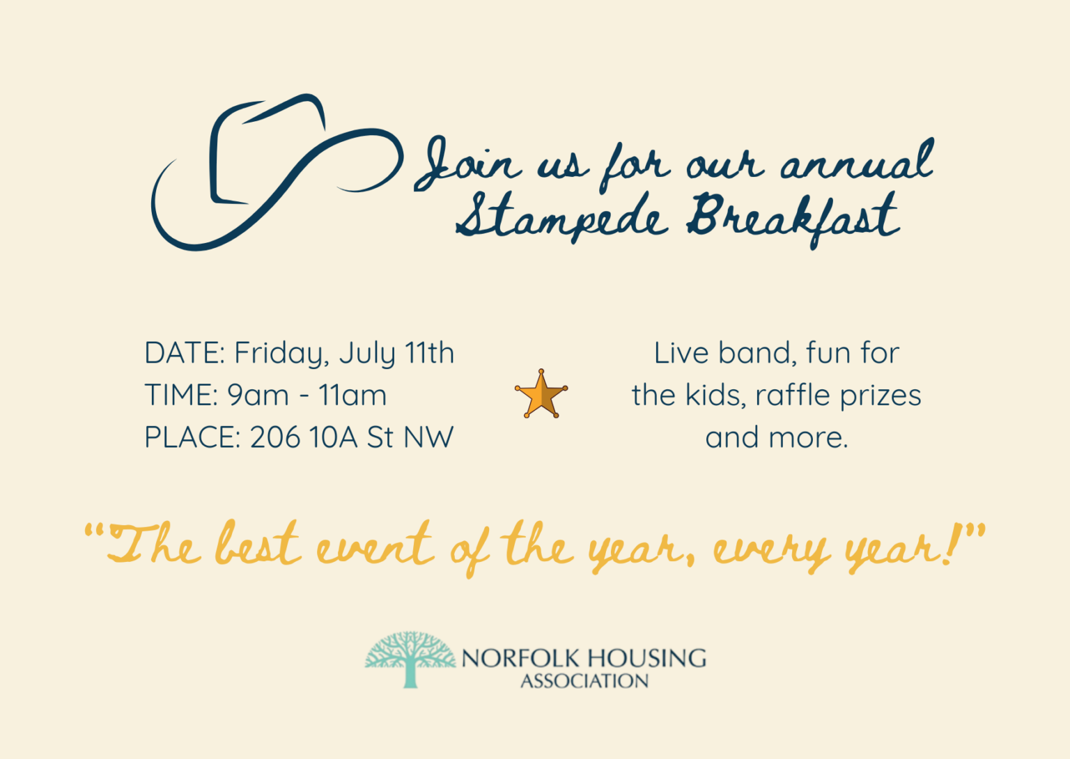 Events - Stampede Breakfast 2025