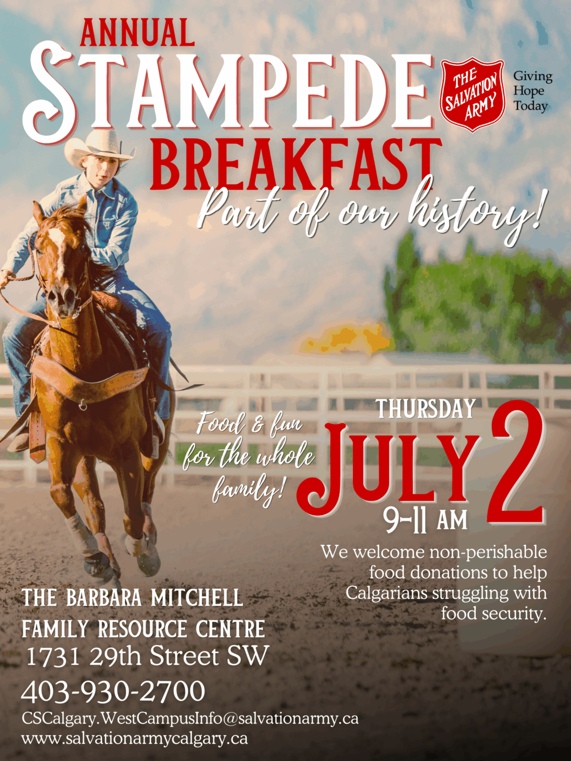 Events - Stampede Breakfast 2026