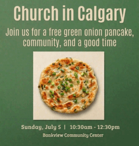 Church in Calgary: Green Onion Pancake Breakfast - Stampede Breakfast 2026